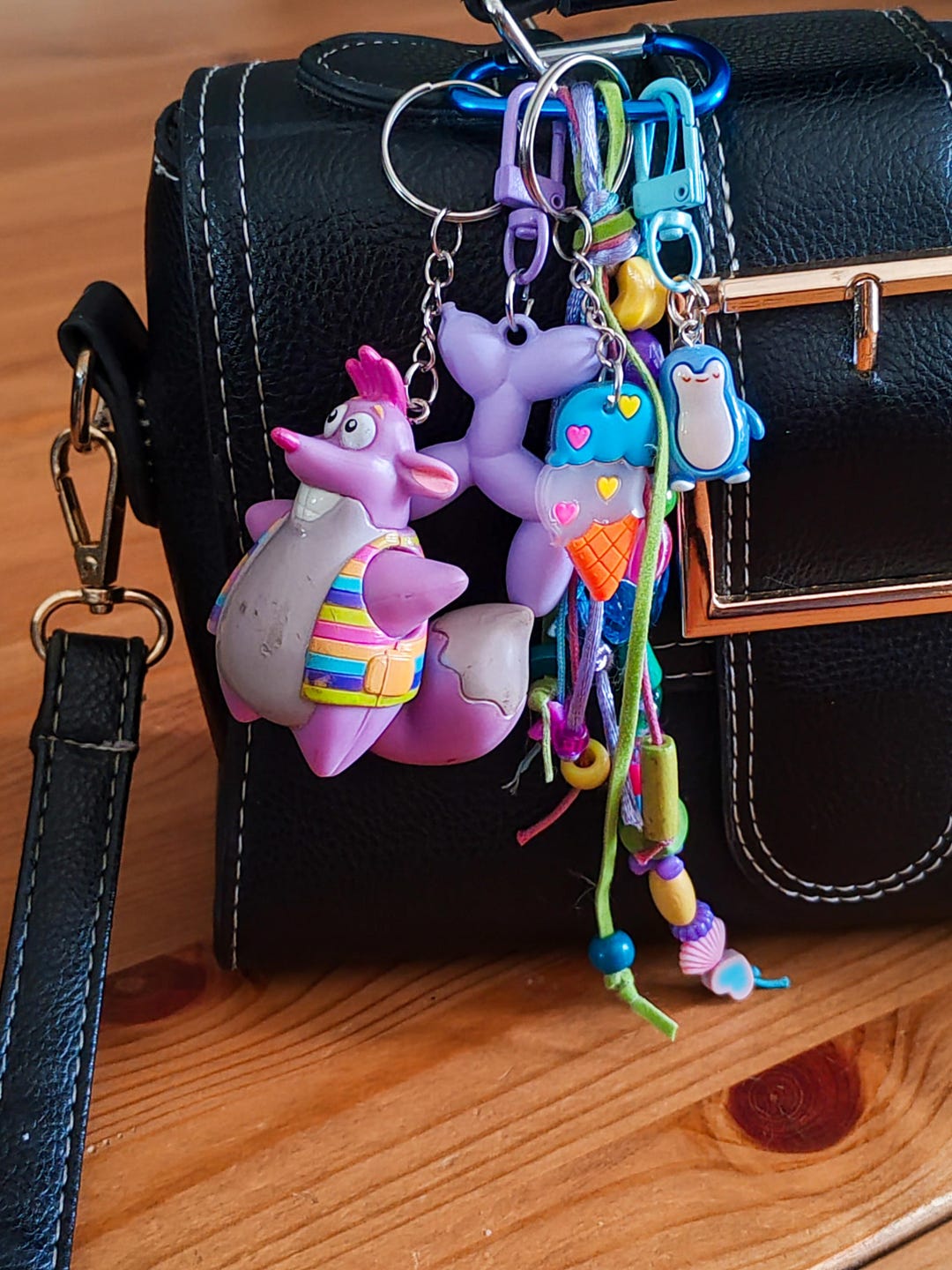 Tico Dora the Explorer Purple Charm Bag Charm - Etsy