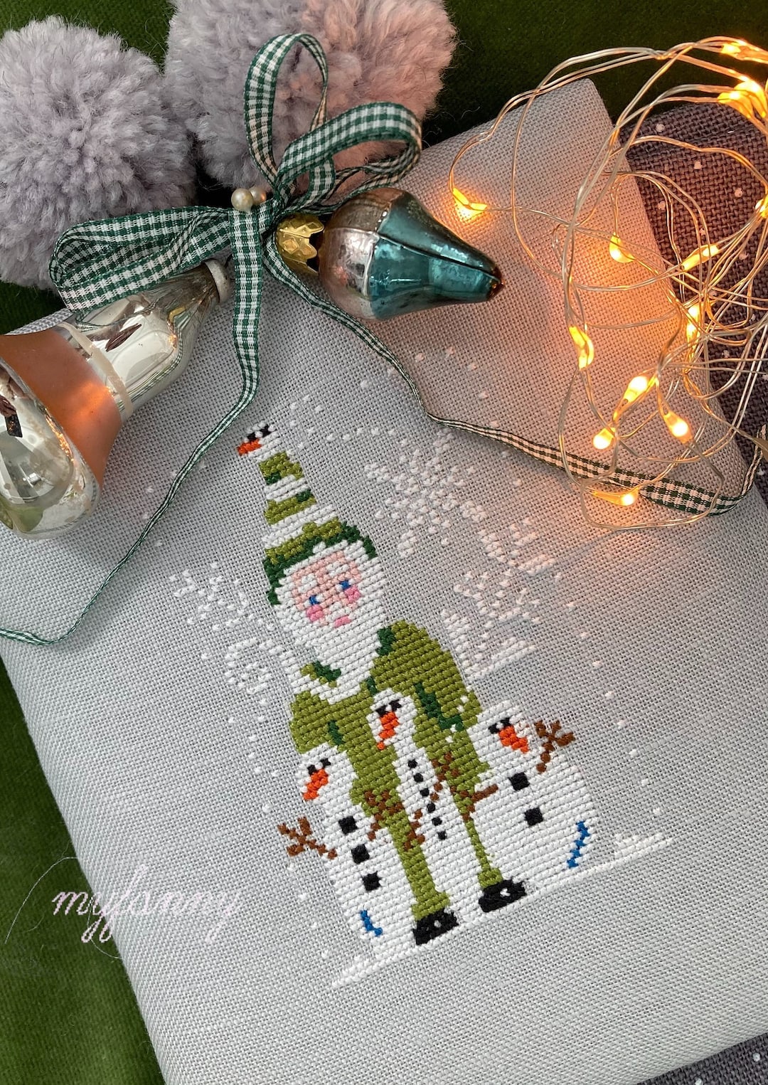 Santa Collection #1 - Instant Download PDF Cross Stitch Pattern - Etsy