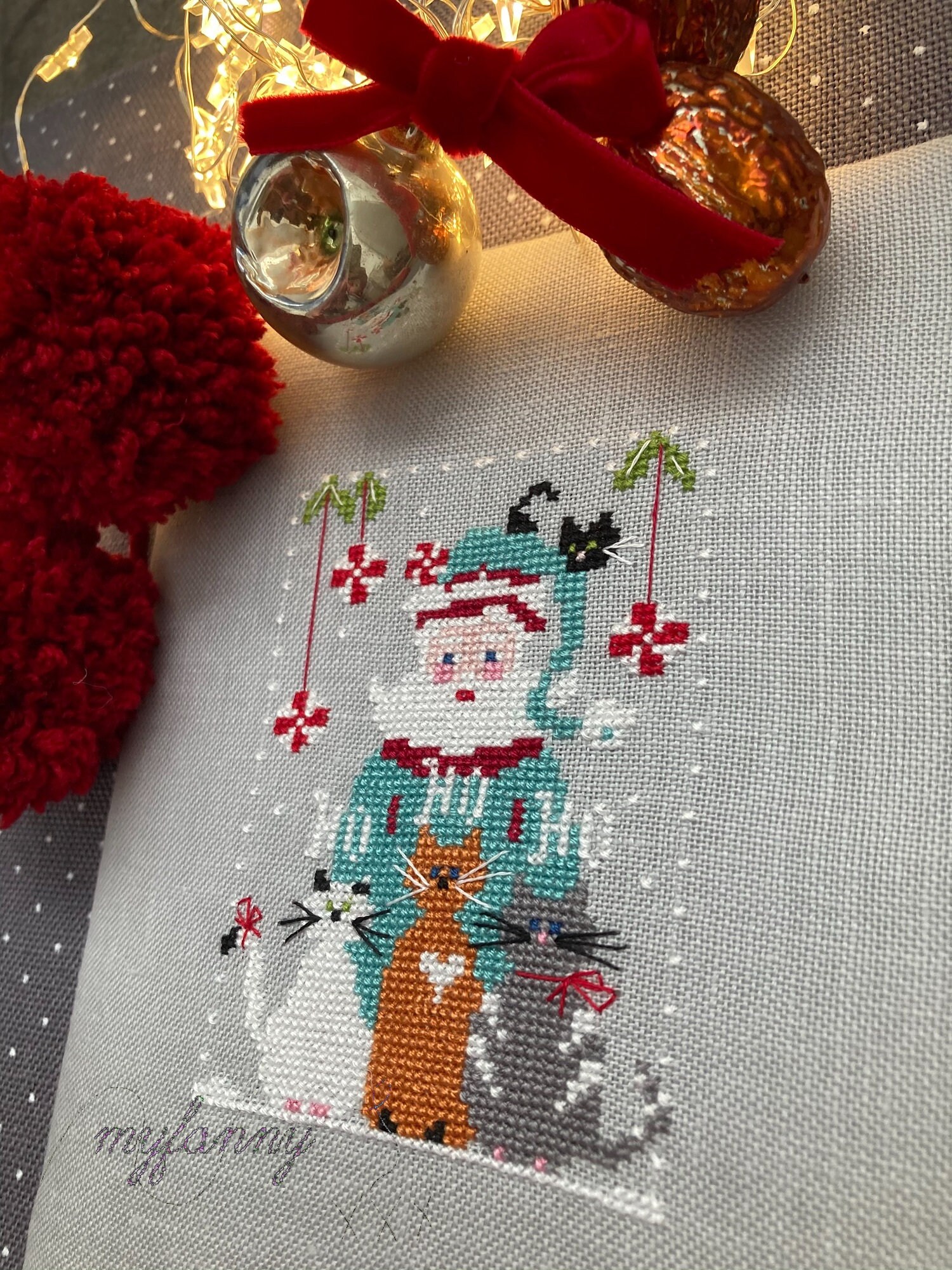 Santa Collection 4 Instant Download PDF Cross Stitch - Etsy