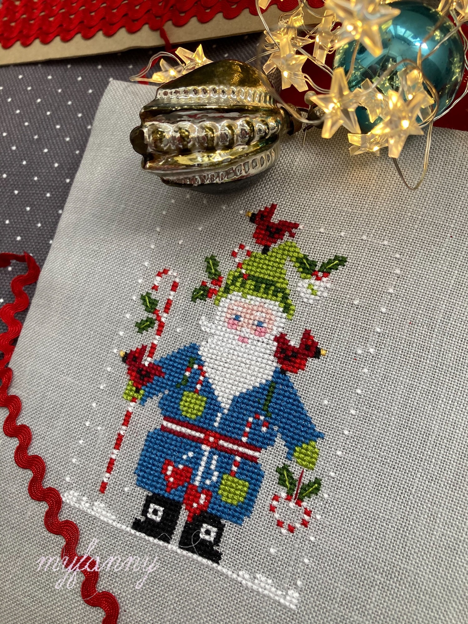 Santa Collection #3 - Instant Download PDF Cross Stitch Pattern - Etsy