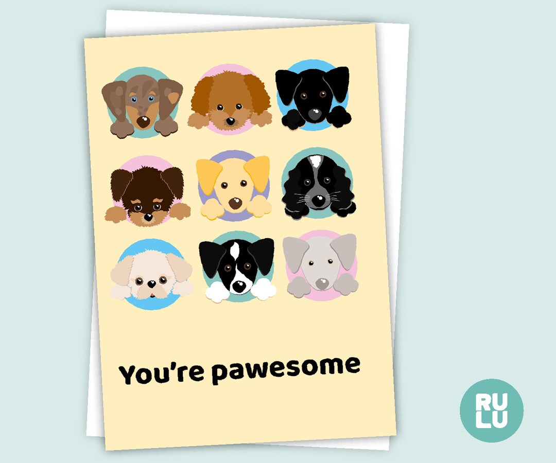 You're Pawsome - Dogs - Etsy
