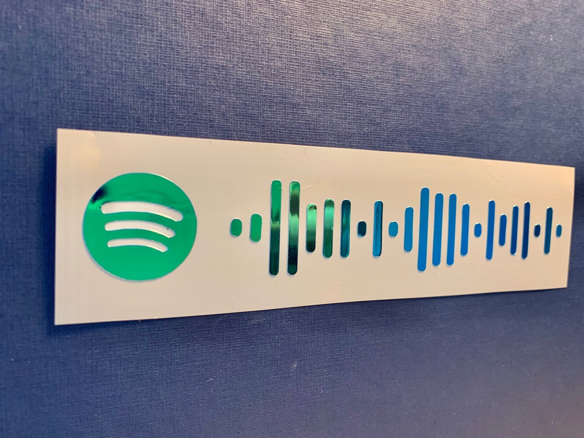 Autocollant Spotify scan code en Vinyle personnalisé - Etsy France