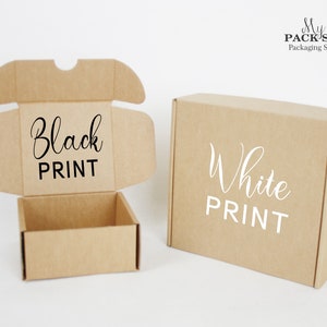 Packaging Boxes With Lids Custom Printed Box With Your Logo or Any Text ...