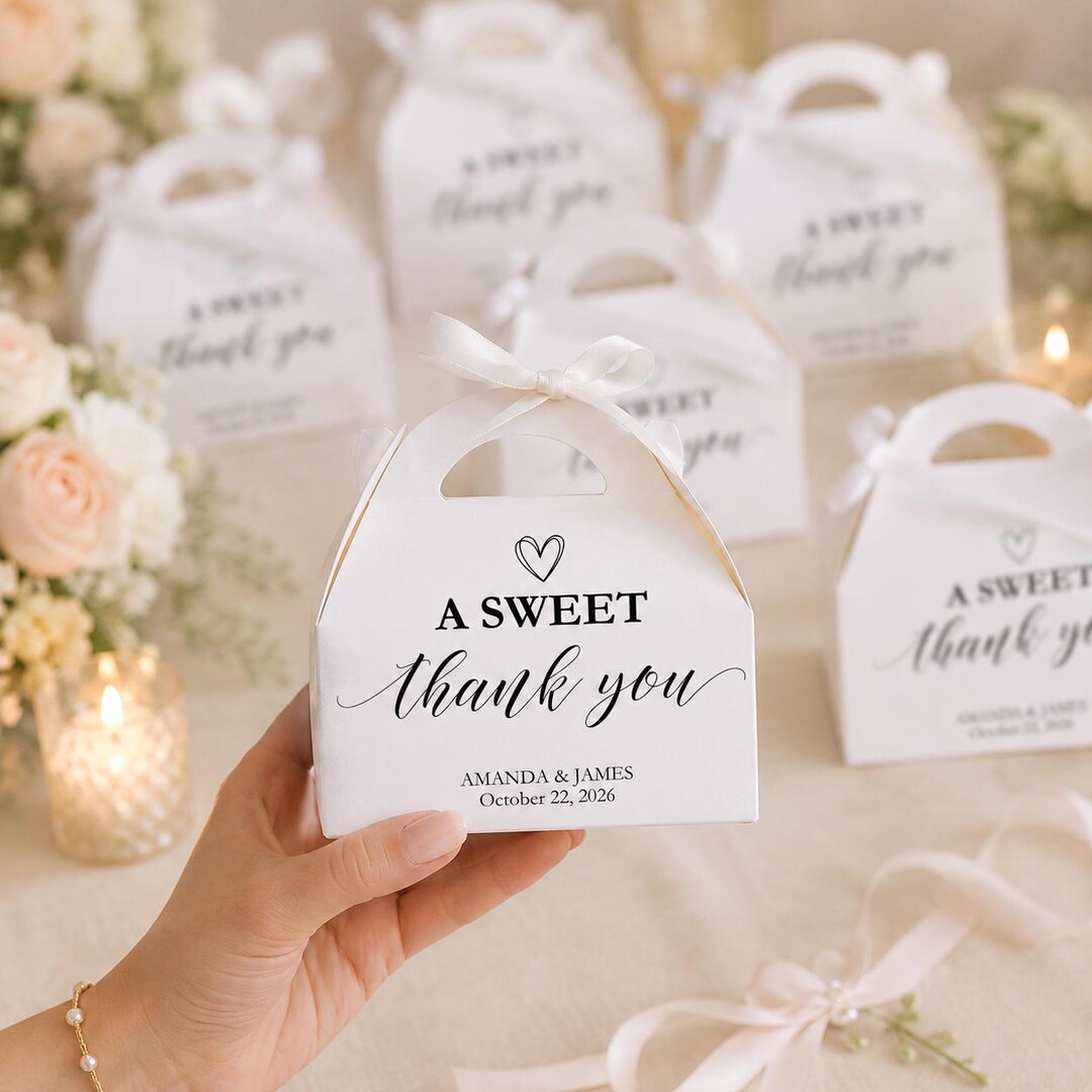 Bridal Shower Favor Boxes, Bride to Be Favor Boxes, Personalized Bridal ...