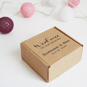 Wedding Welcome Box Custom Printed Cardboard Boxes - Etsy