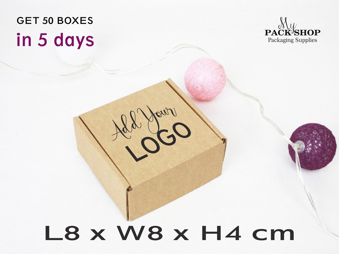 Small Square Packaging Boxes for Business Printed Boxes Gift Boxes Bulk ...