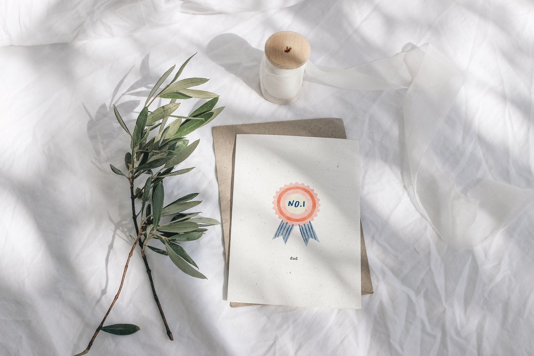 Number 1 Dad Card, Fathers Day Card, Dad Jokes, Dad, Father Birthday ...