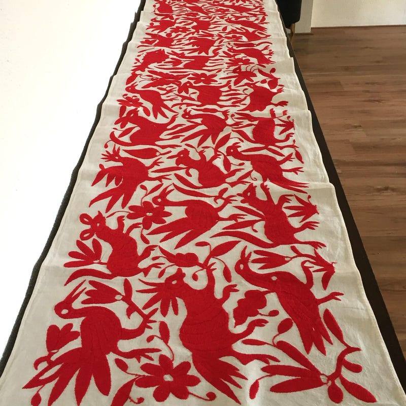 Mexican Table Runner - Etsy