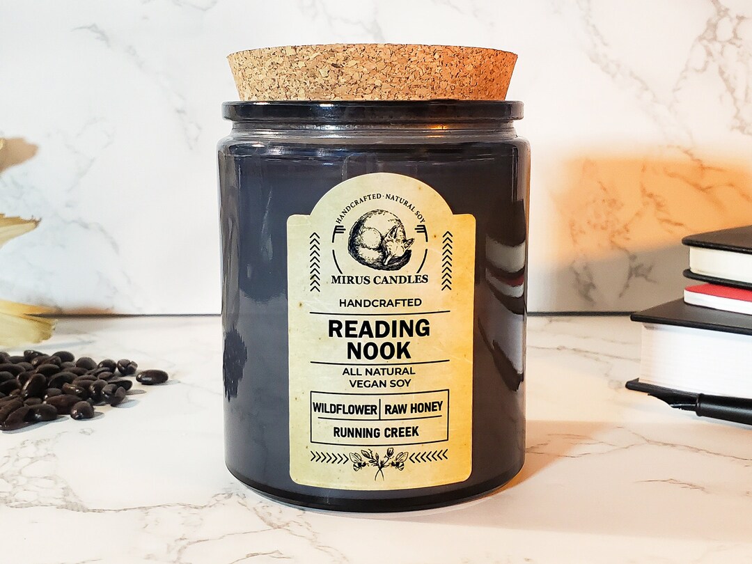 Reading Nook Soy Candle | Reading Candle - Fall and Winter Decor ...
