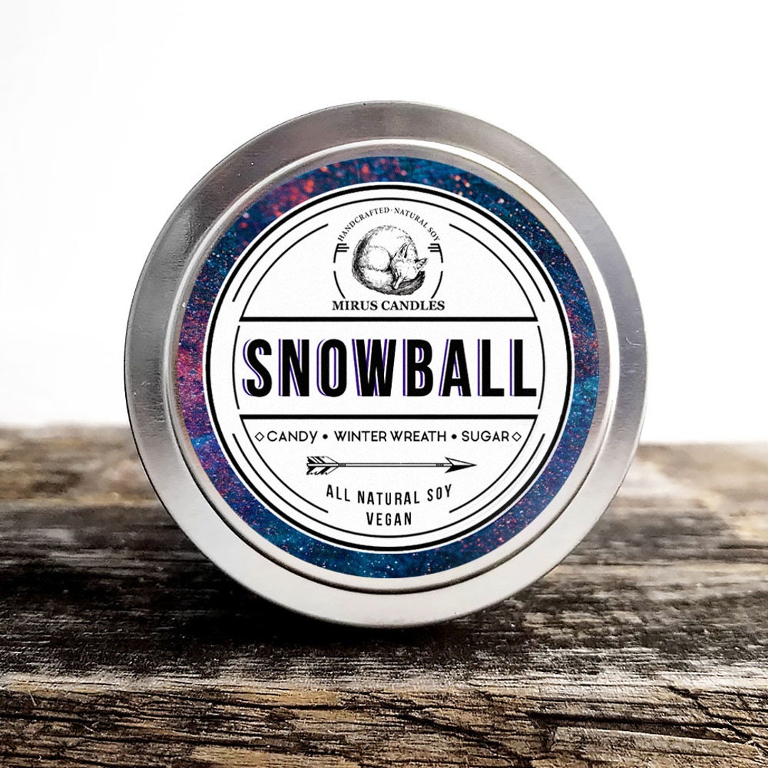The Snowball Soy Candle Stranger Things Fandom Candle - Etsy