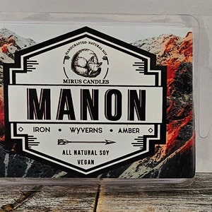 Manon Soy Candle | Throne of Glass Inspired Candle - Book Candle - 4oz ...