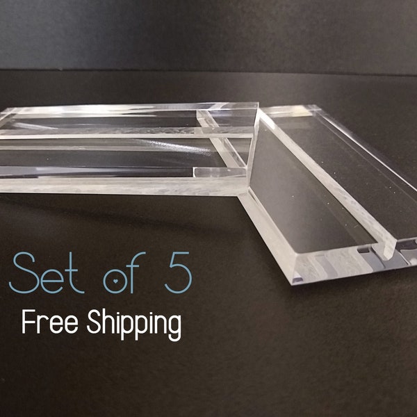 Business Card Holder With Sign - Etsy