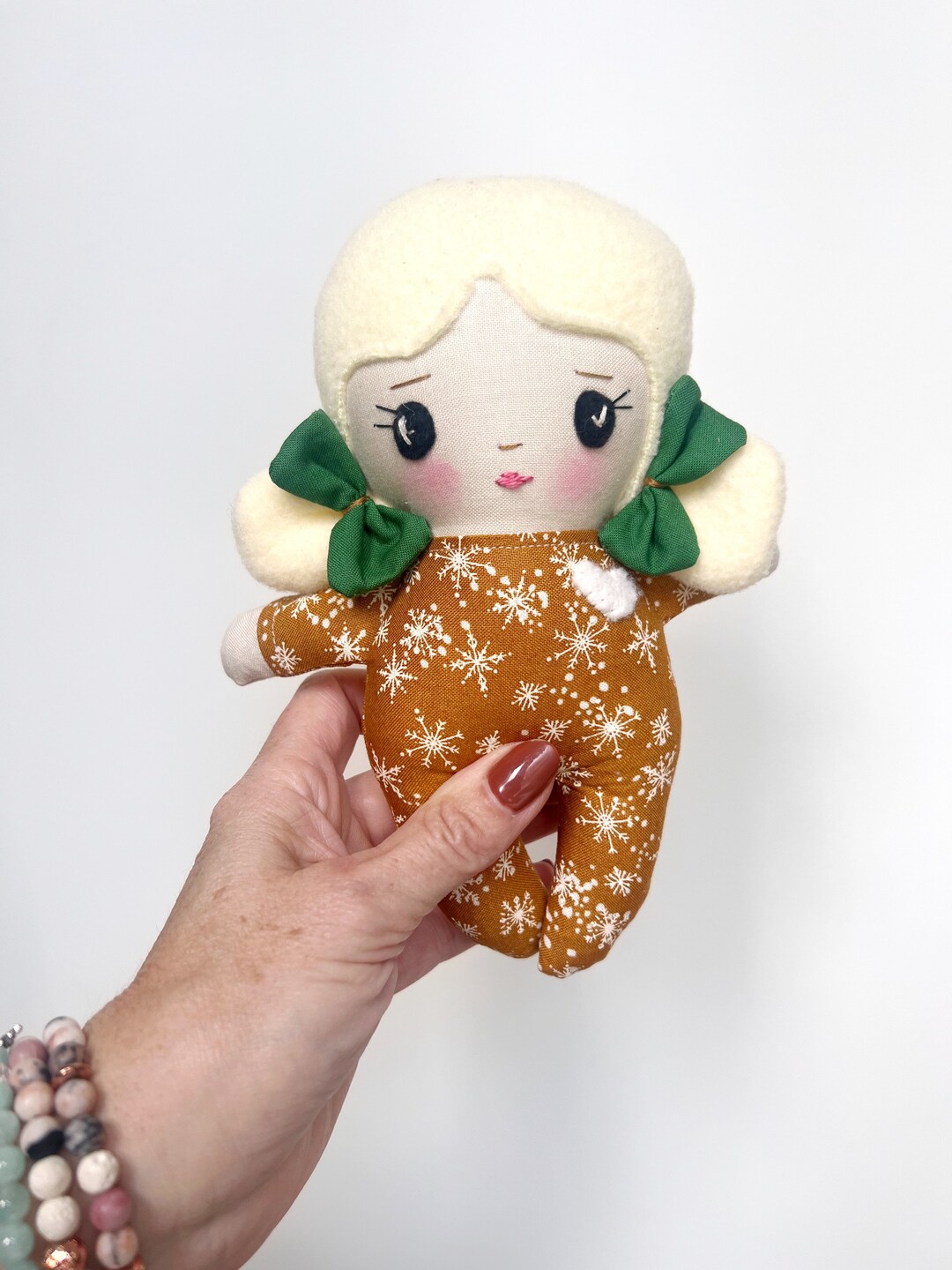 Pee Wee Collection, Small Doll, Cloth Doll, 8 Inch Doll, Ready to Ship ...