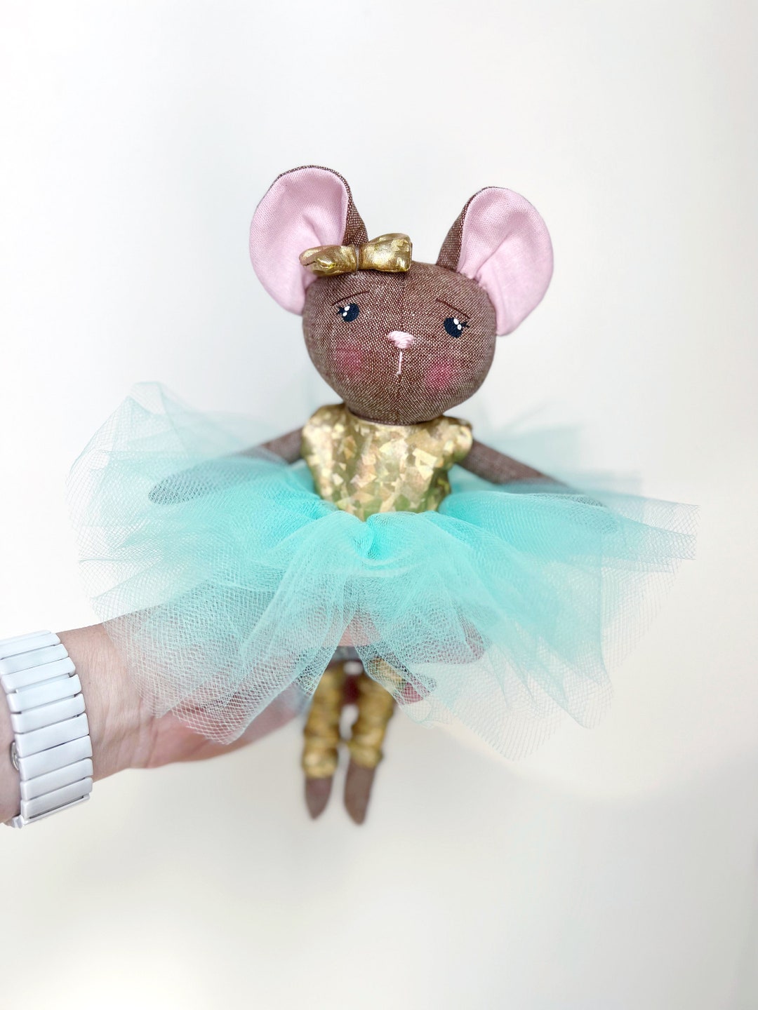 Ballerina Mouse, Ballerina Doll, Mouse Doll, Cloth Mouse, Pocket Mouse ...