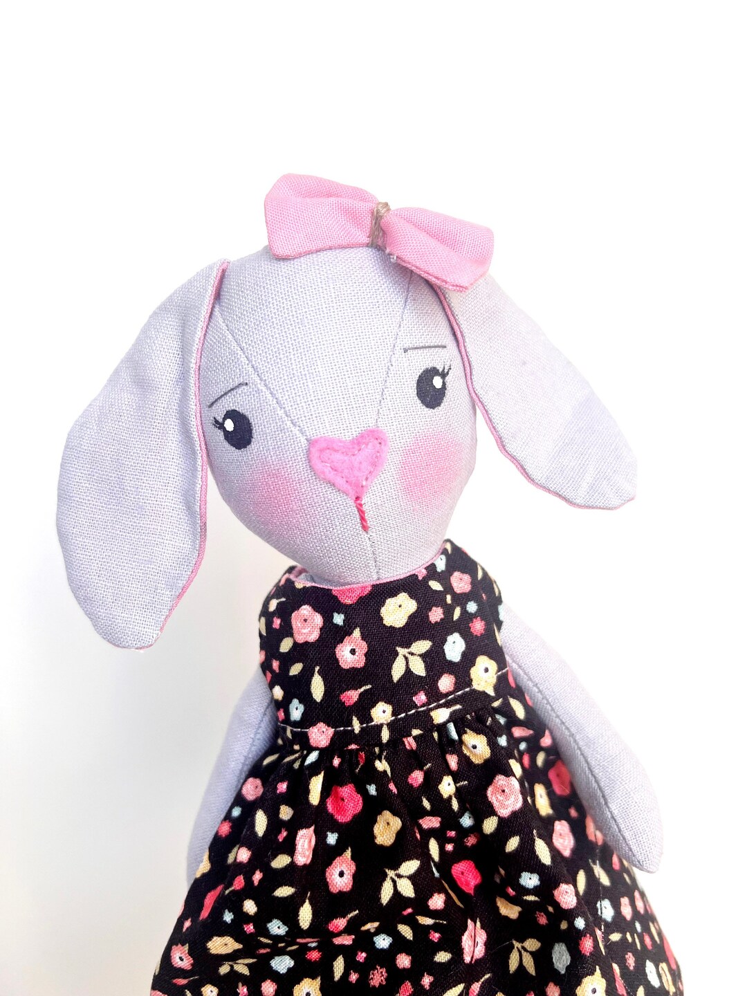 Bunny Doll, Linen Bunny, Easter Gift, Heirloom Doll, Cloth Bunny ...