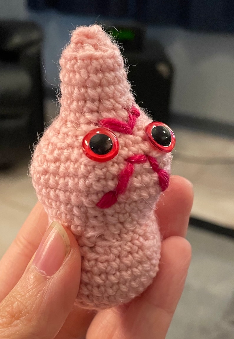 The Angry Appendix - Crochet Pattern - Etsy