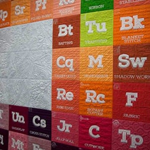 Periodic Table of Quilting and Embroidery Anita Goodesign NEW * - Etsy