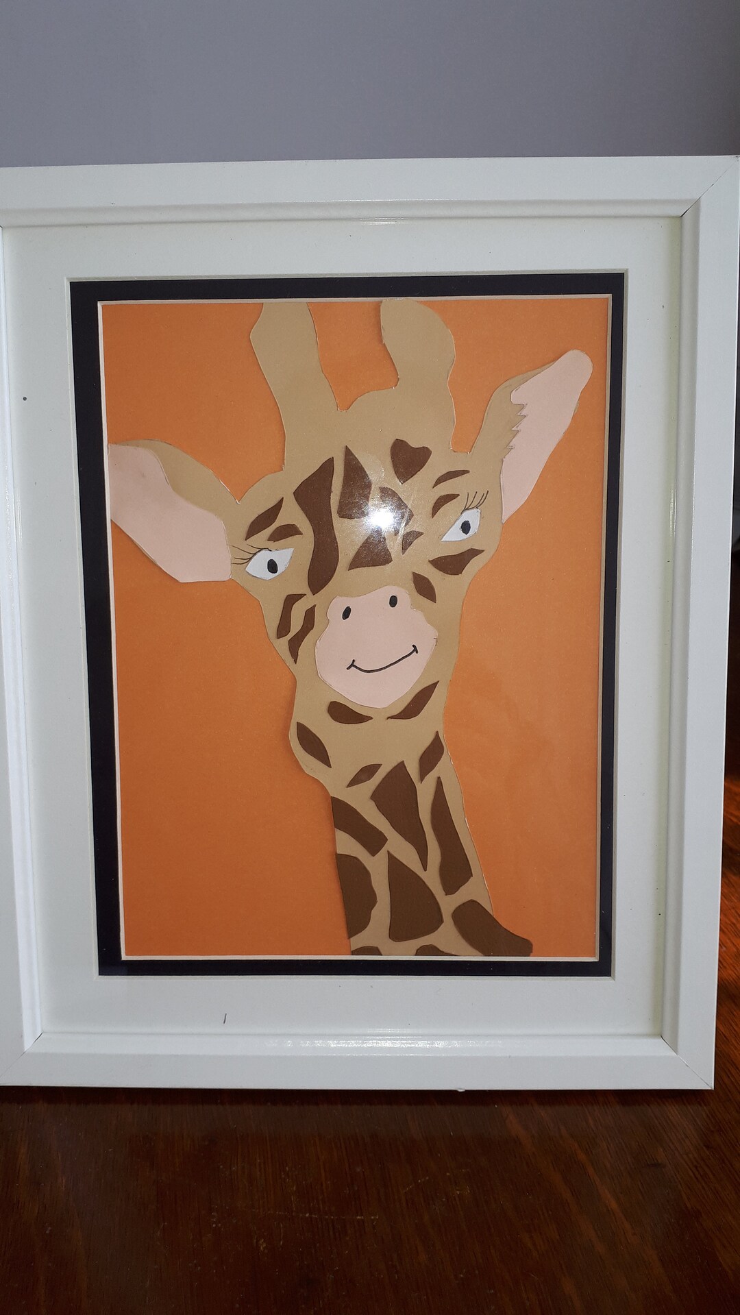 Handcrafted Paper Cutting Giraffe - Etsy.de