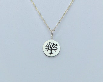 Yggdrasil Red Tree of Life Necklace With Pendant Silver - Etsy
