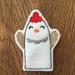 Chicken Finger Puppet 2 Sizes ITH 4x4 Machine Embroidery Design ...