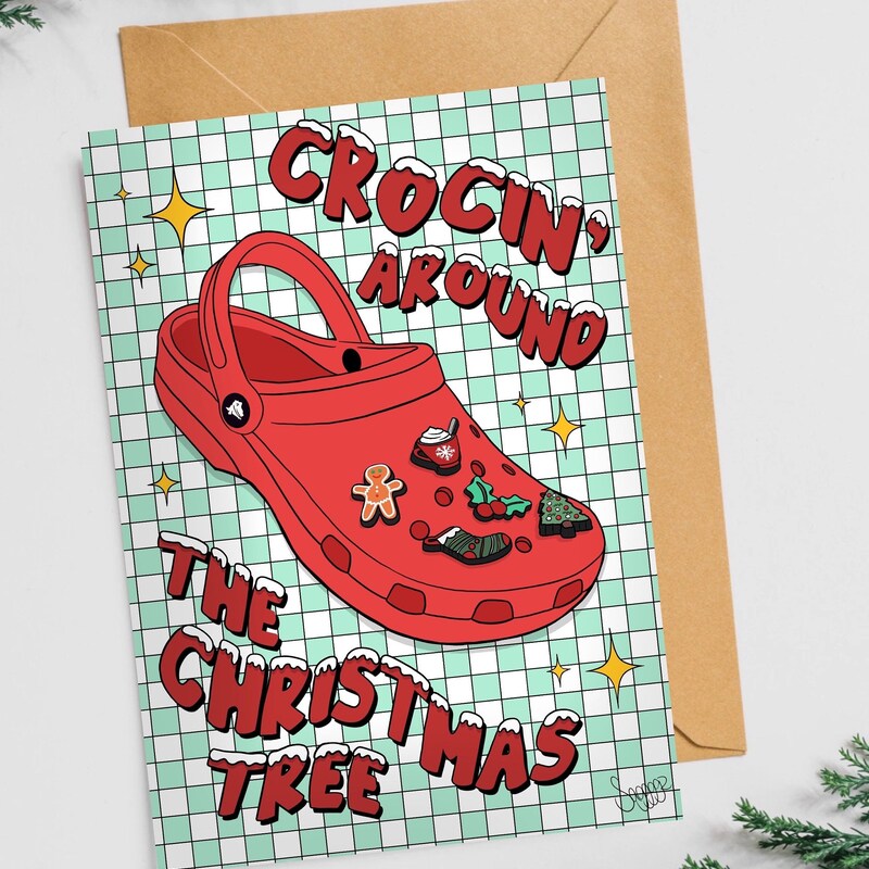 Croc Card Holder - Etsy