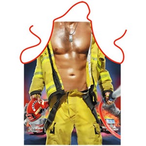 Funny Apron - Fireman Best Gift for Him Gift for Friends Joke Party - Etsy