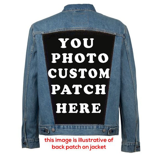 Custom Back Patch - Etsy