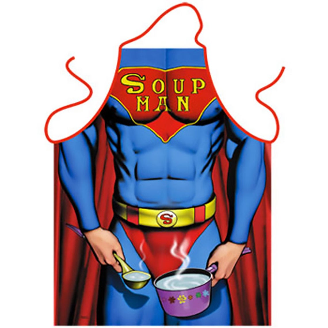 Soup Man Funny Apron: Novelty BBQ Kitchen Gift - Etsy