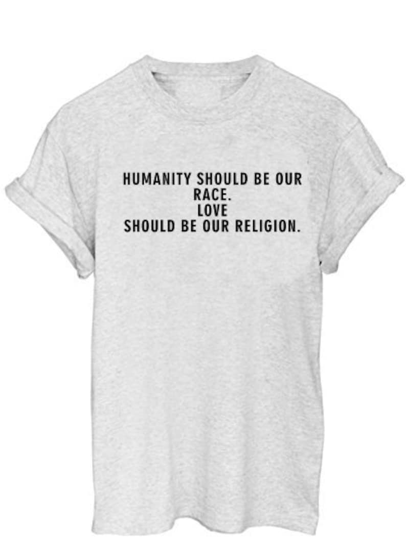 Why Be Racist T-shirt No Racism Shirt Love Should Be Our - Etsy