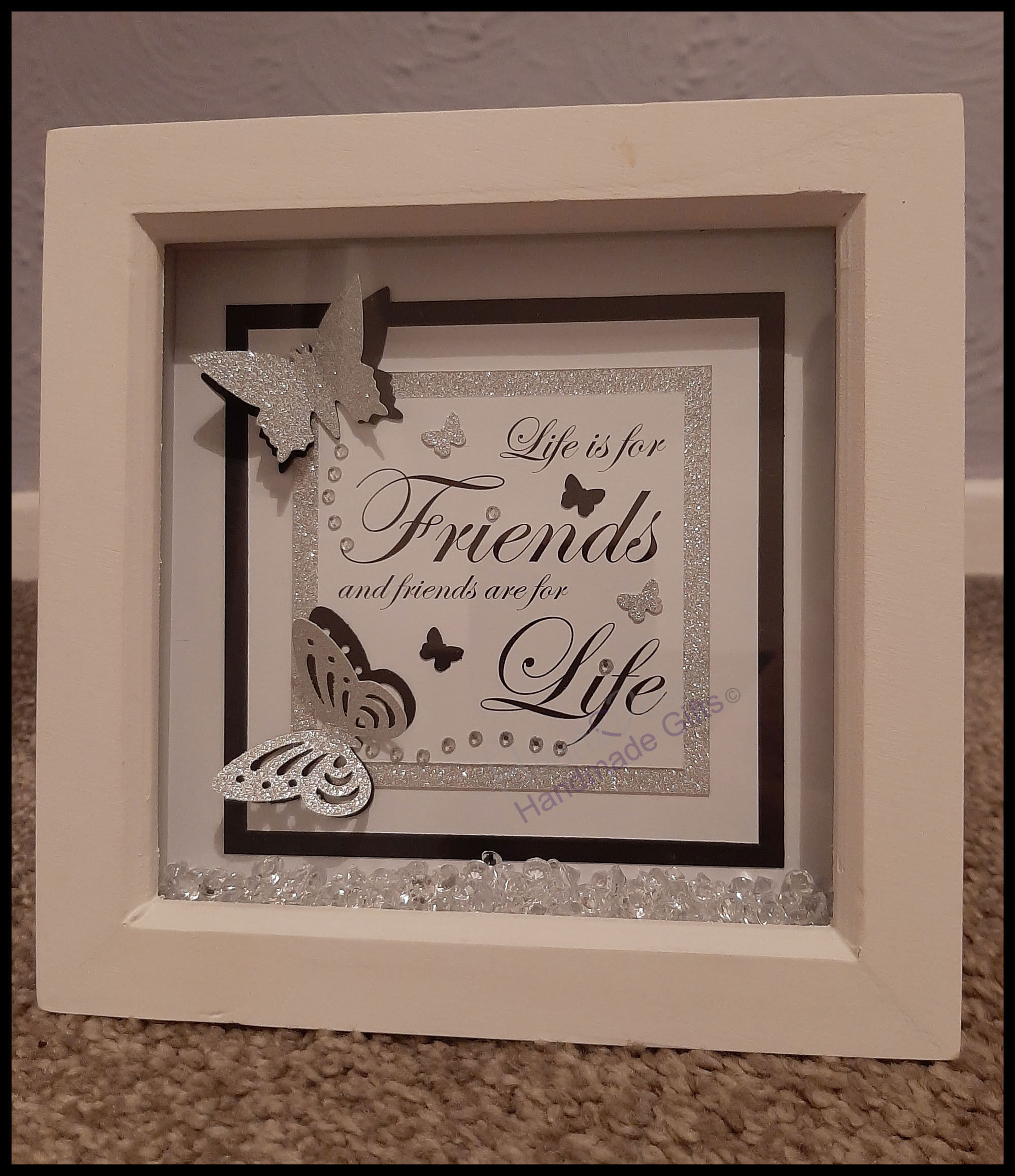 Personalised Box Frame Gifts for Friends Birthday Gifts - Etsy