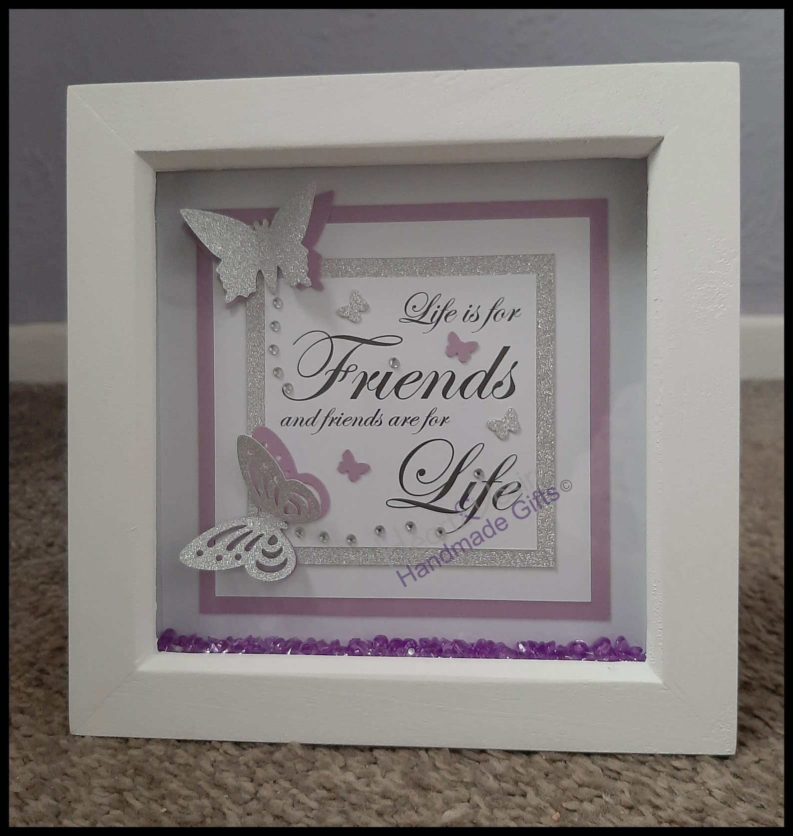 Personalised Box Frame Gifts for Friends Birthday Gifts - Etsy