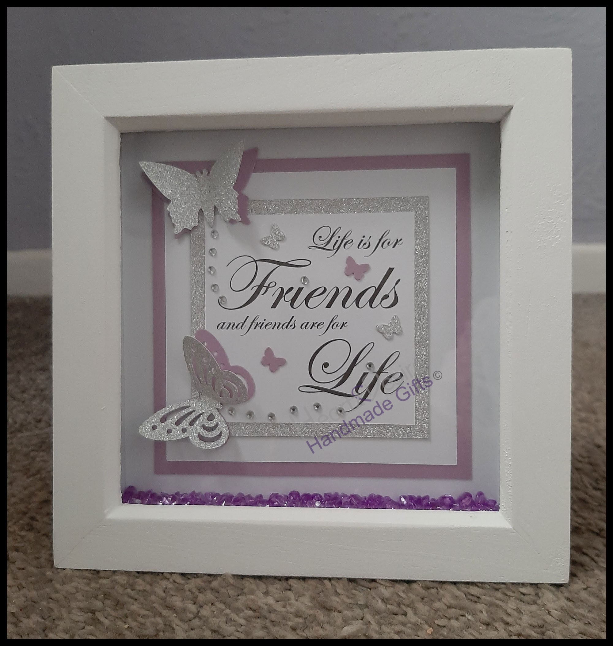 Personalised Box Frame Gifts for Friends Birthday Gifts - Etsy