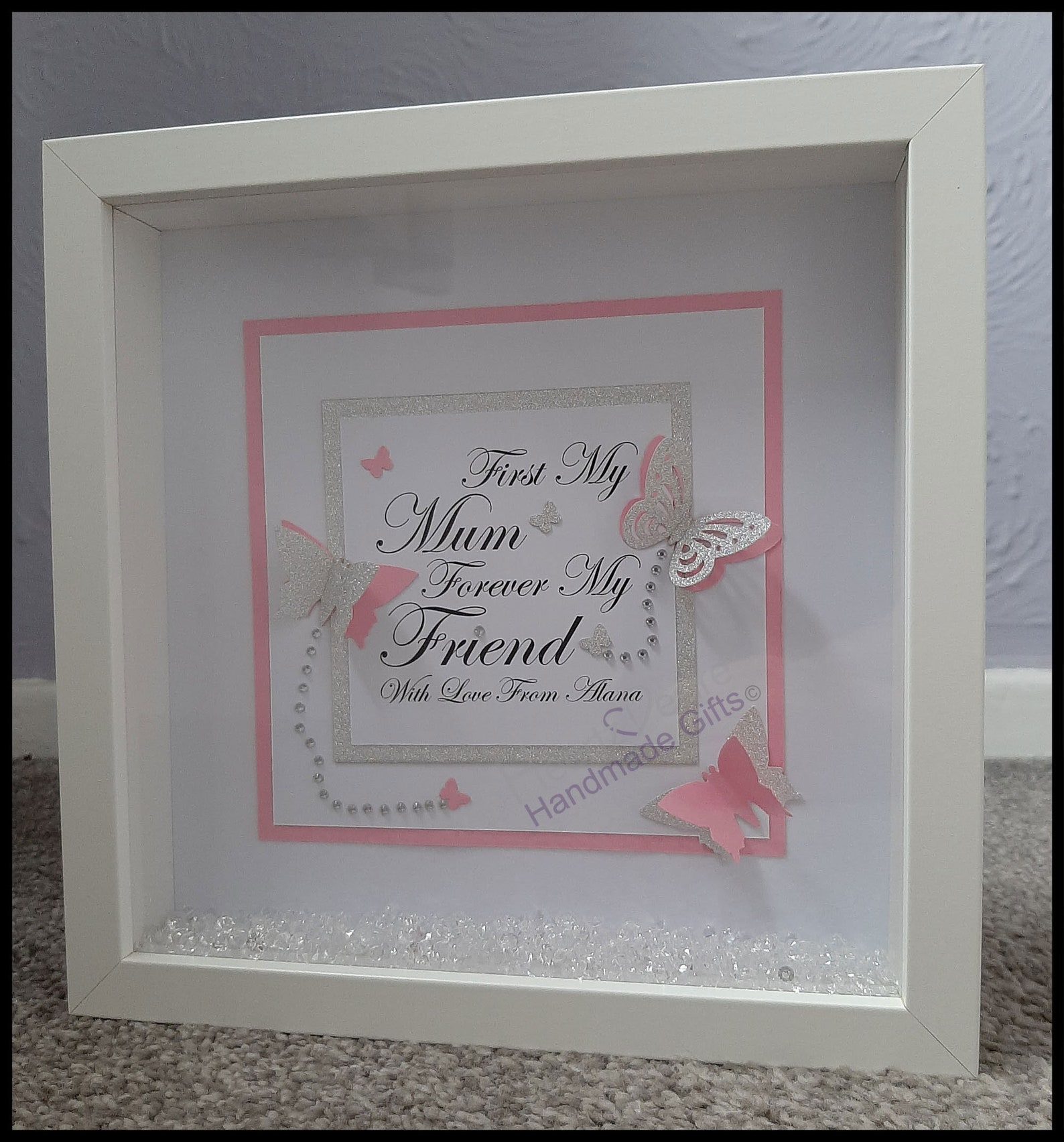 Personalised Box Frame, Gifts for Mum, Mothers Day Gifts, Birthday Gift ...