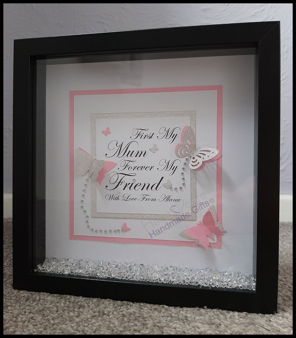Personalised Box Frame Gifts for Mum Mothers Day Gifts - Etsy
