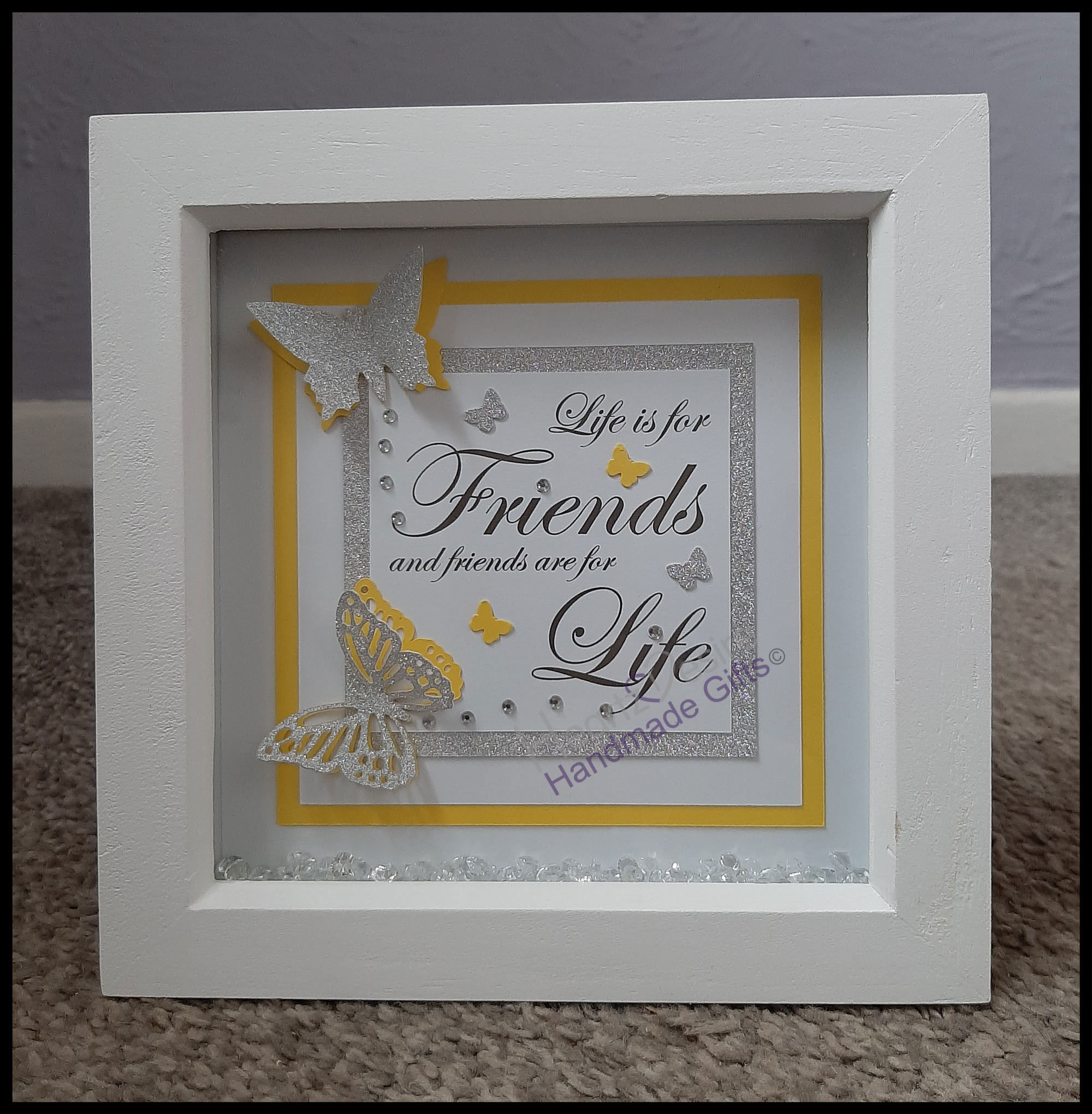 Personalised Box Frame Gifts for Friends Birthday Gifts - Etsy
