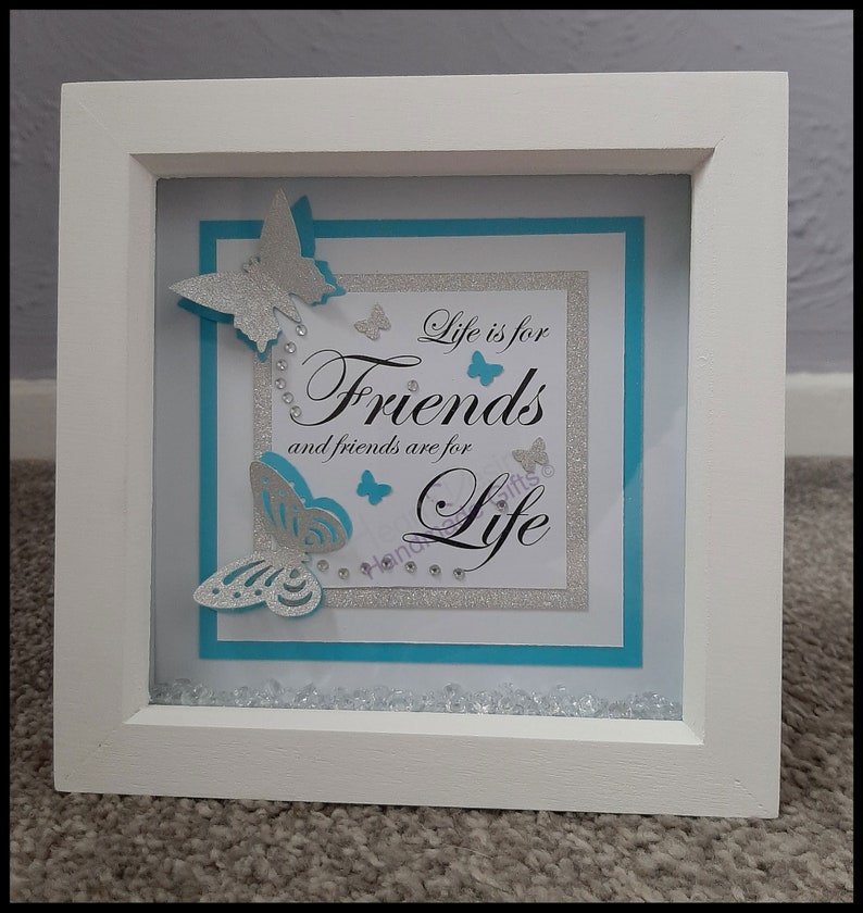 Personalised Box Frame, Gifts for Friends, Birthday Gifts, Special ...