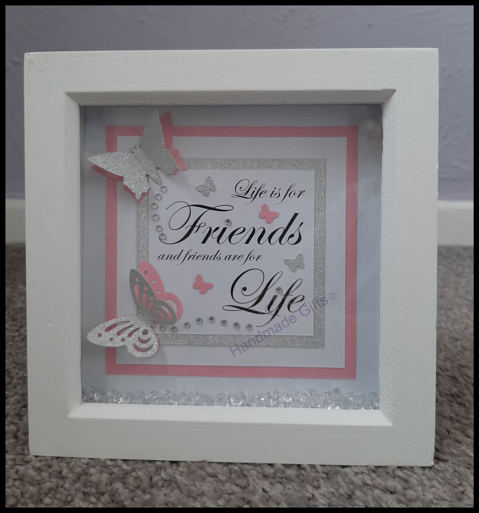Personalised Box Frame Gifts for Friends Birthday Gifts - Etsy