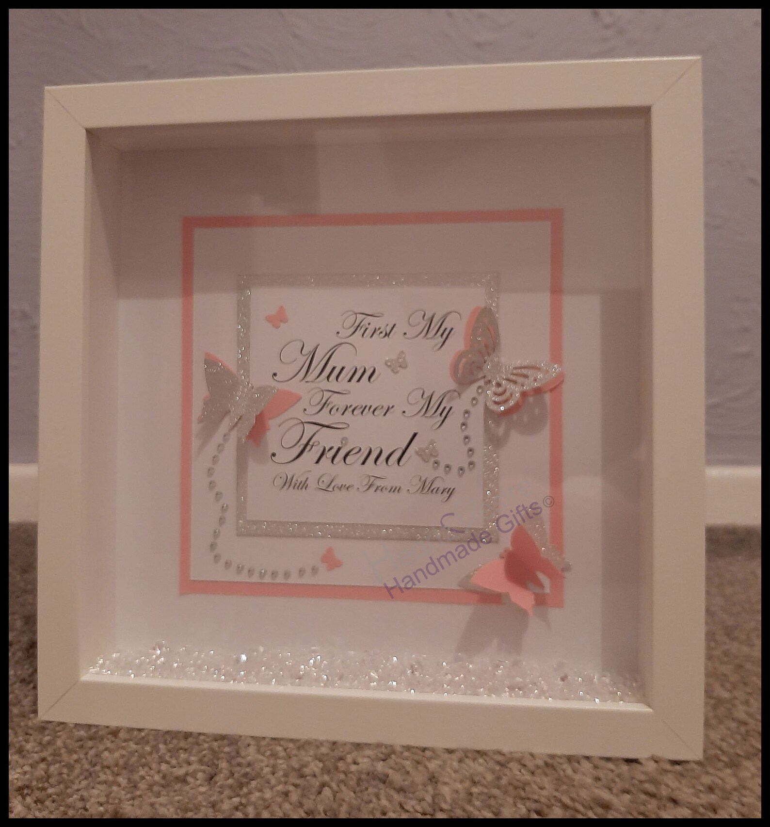 Personalised Box Frame, Gifts for Mum, Mothers Day Gifts, Birthday Gift ...