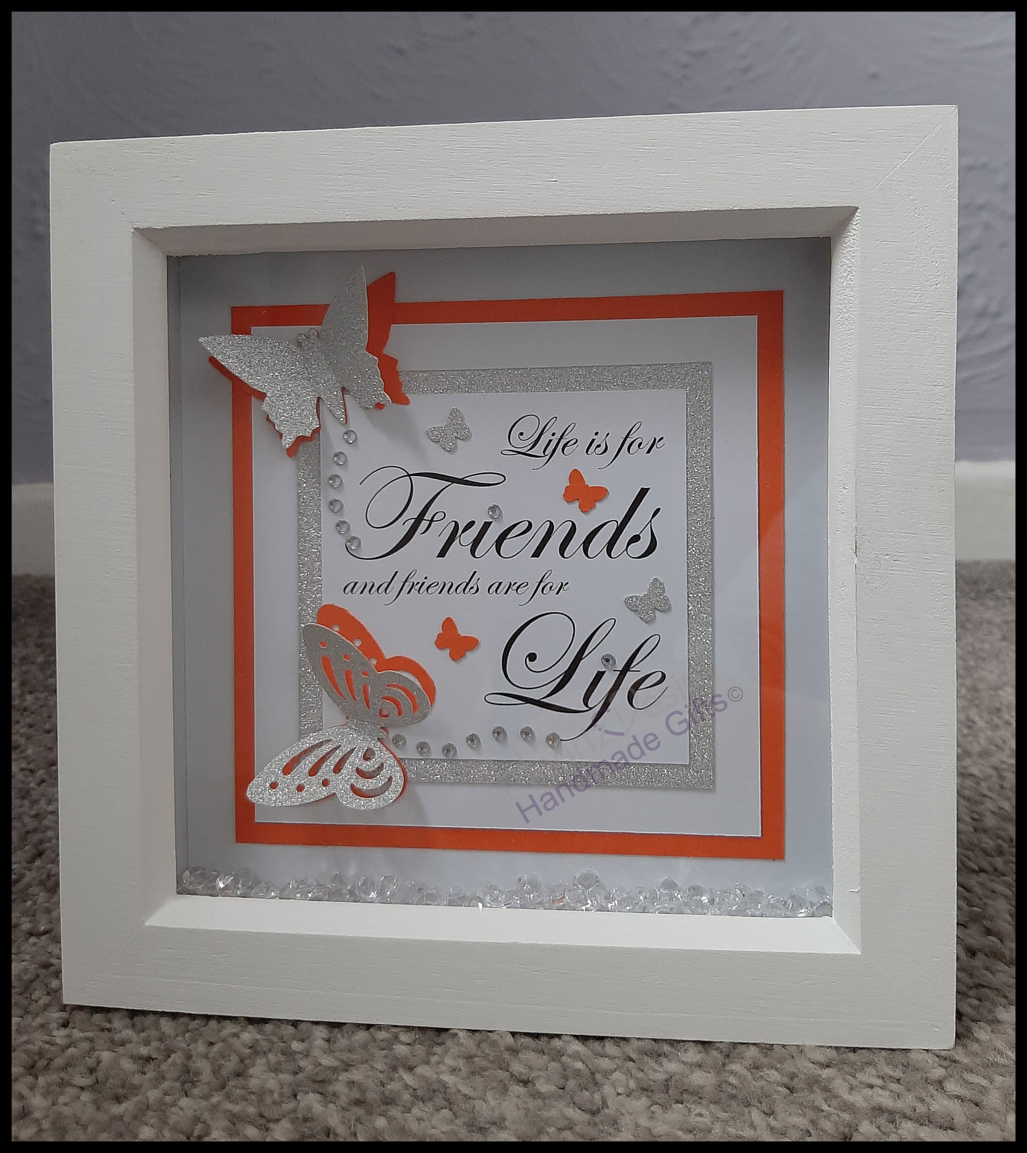 Personalised Box Frame Gifts for Friends Birthday Gifts - Etsy
