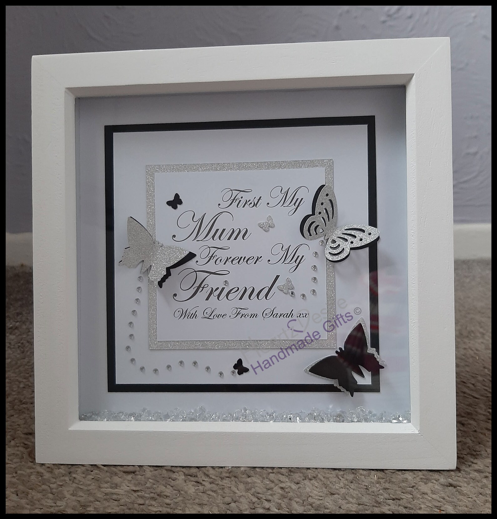 Personalised Box Frame, Gifts for Mum, Mothers Day Gifts, Birthday Gift ...