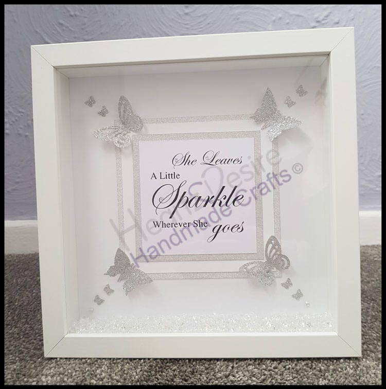 Personalised Box Frame Gifts for Friends Birthday Gifts - Etsy UK