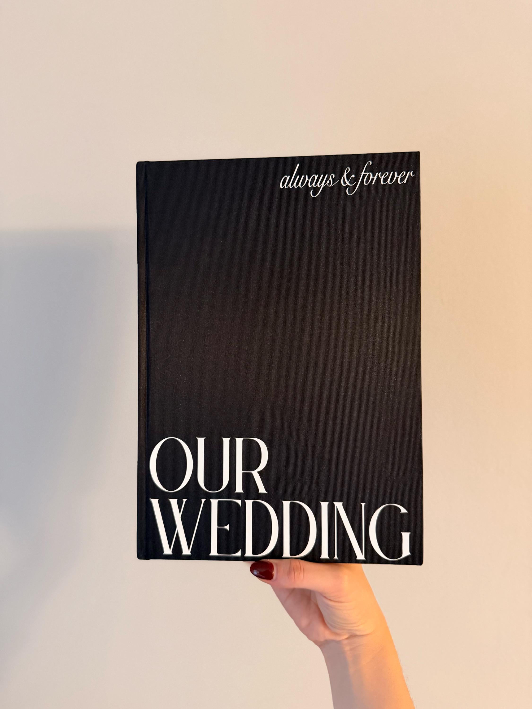 Personalized Linen Couples Memory Book: Engagement, Wedding ...