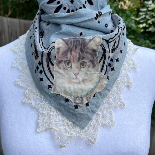 Flower Bandana - Etsy