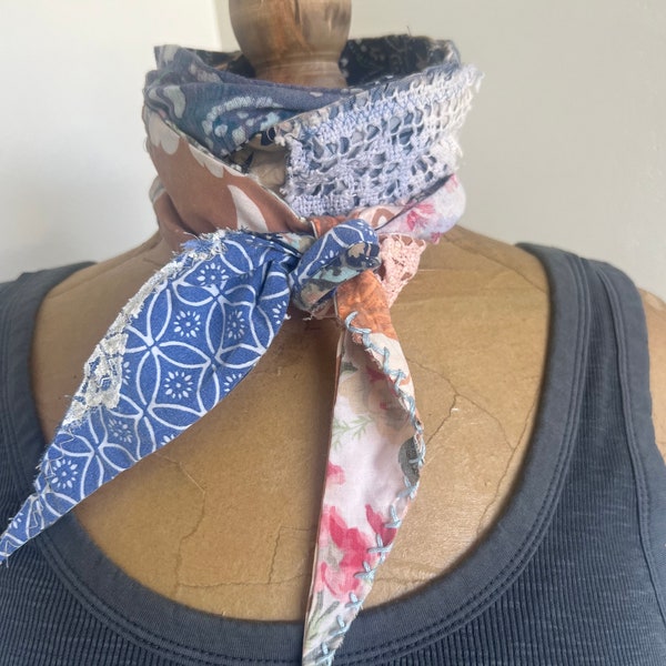 Tattered Scarf - Etsy