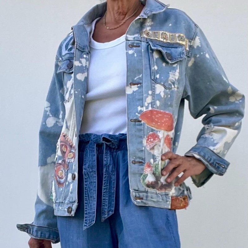 Wearable Art Jacket - Etsy