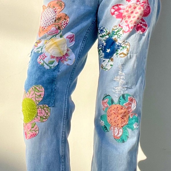 Boho Jeans - Etsy