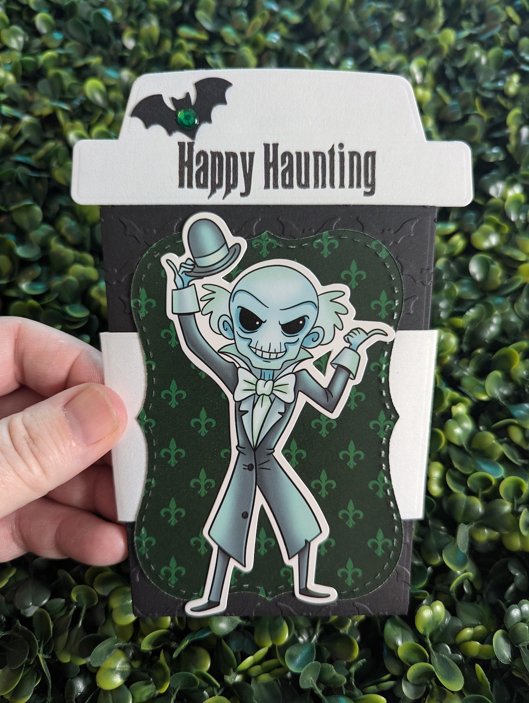 Haunted Mansion Ghost Gift Card Holder - Etsy