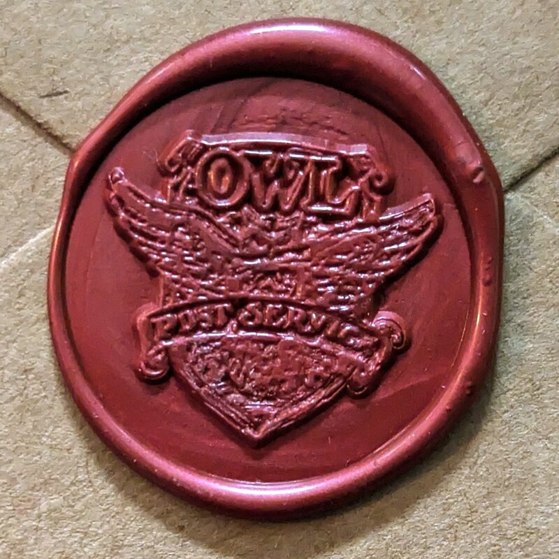 Owl Post Stamp - Etsy