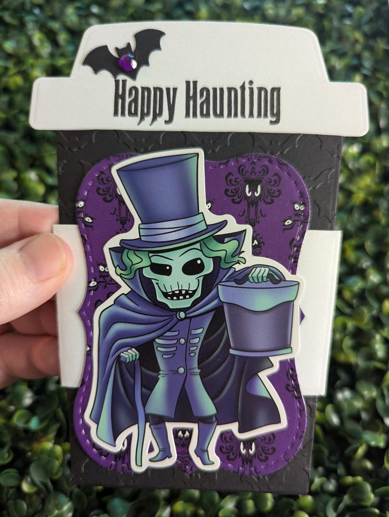 Haunted Mansion Ghost Gift Card Holder - Etsy
