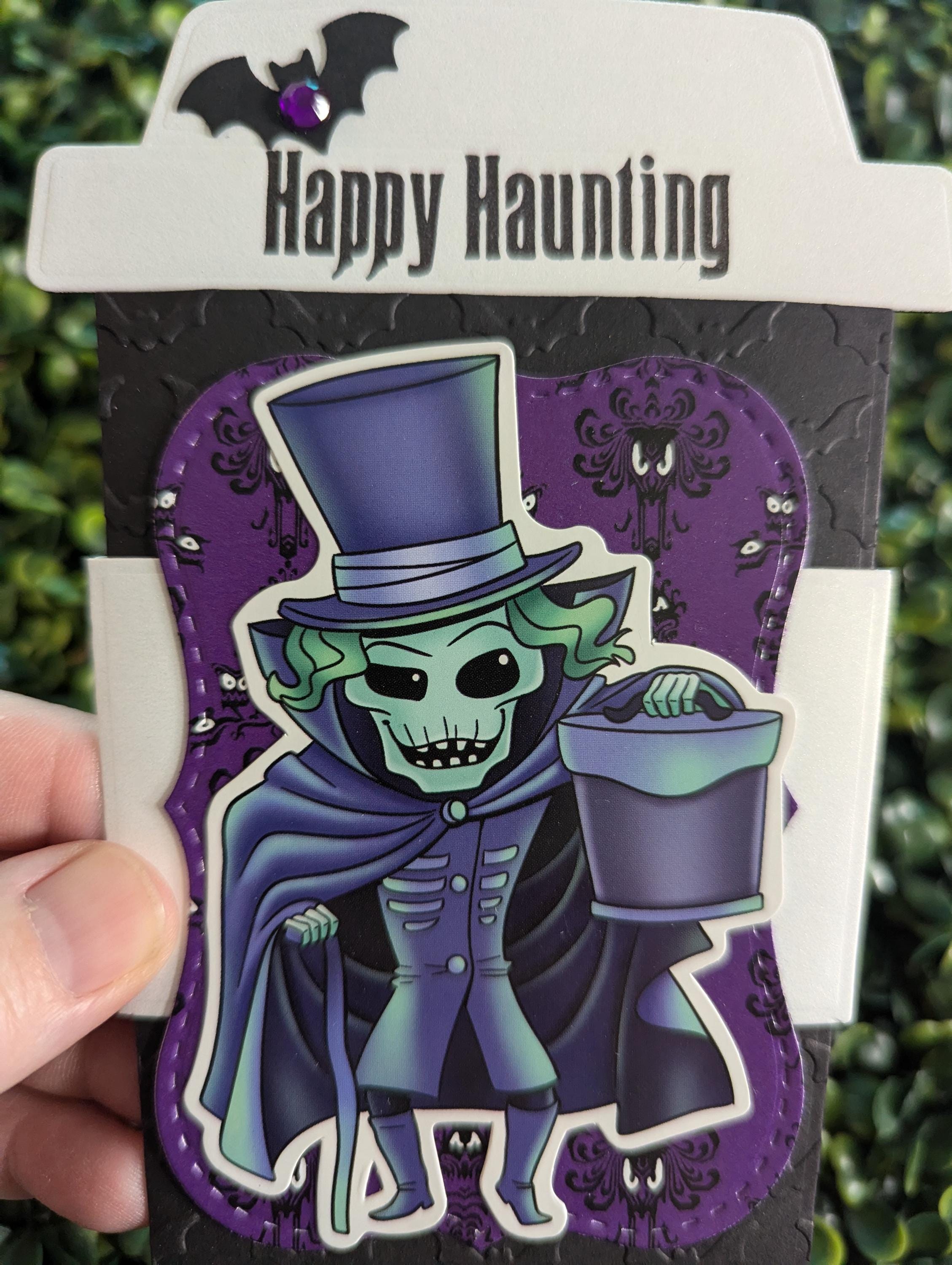Haunted Mansion Ghost Gift Card Holder - Etsy